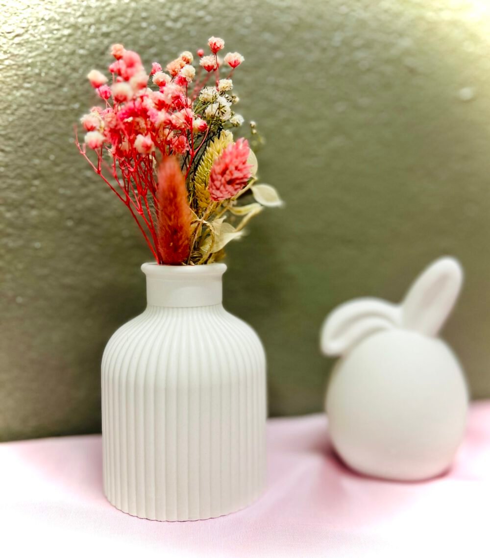 Scandi – Vase Riffle – 2in1 – – Glücksmomente Atelier