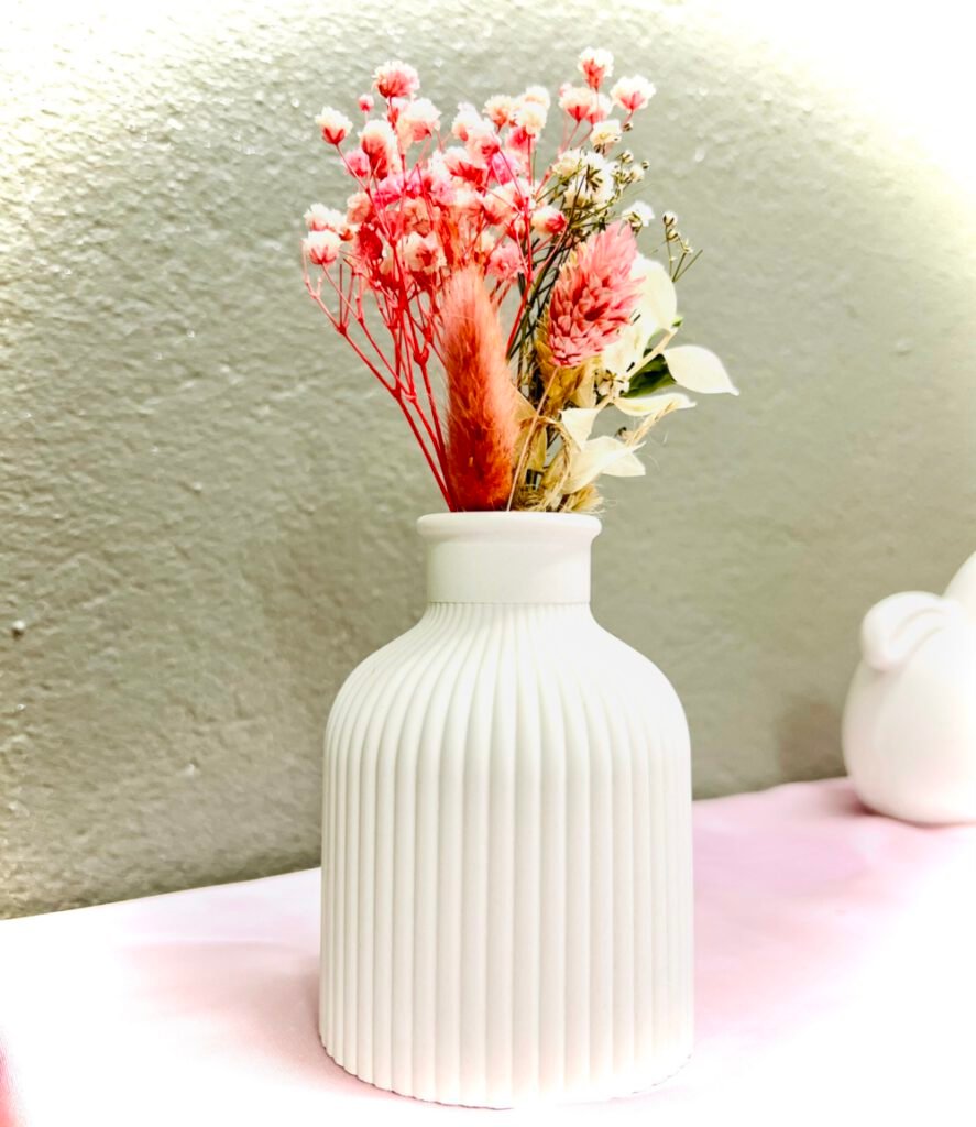 Scandi – Vase Riffle – 2in1 – – Glücksmomente Atelier